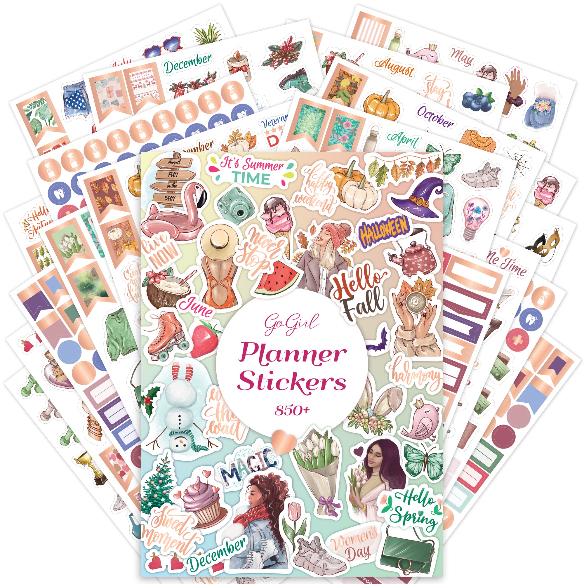Value Sticker Pack – GoGirl