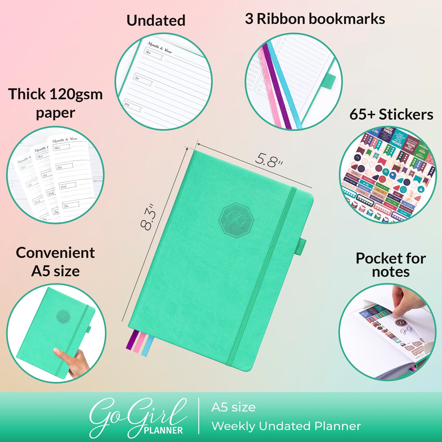 Weekly Planner, Medium – GoGirl
