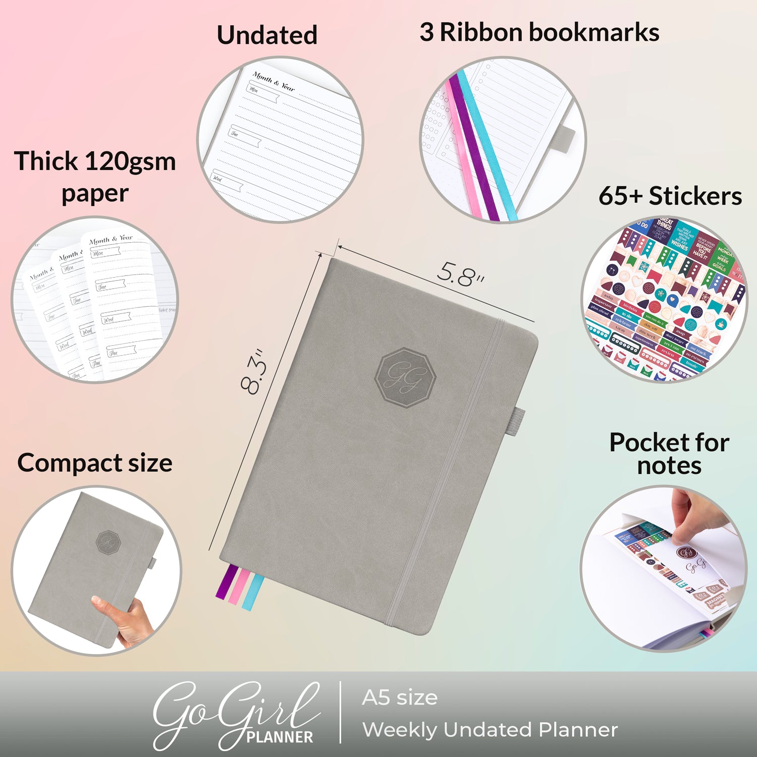 Weekly Planner, Medium – GoGirl