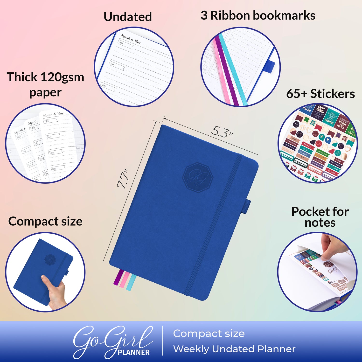 Weekly Planner, Compact – GoGirl