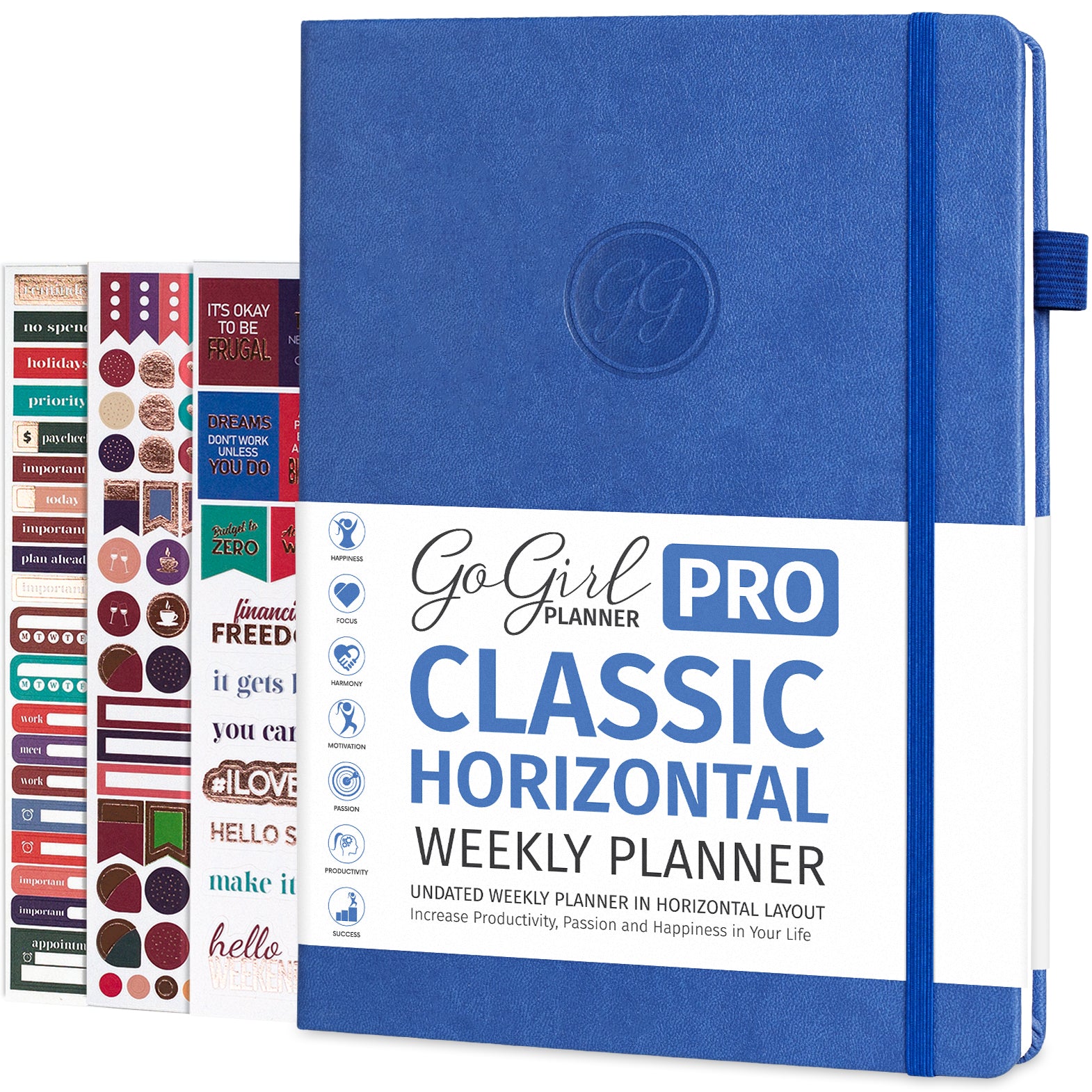 Pro Horizontal Weekly Planner – GoGirl