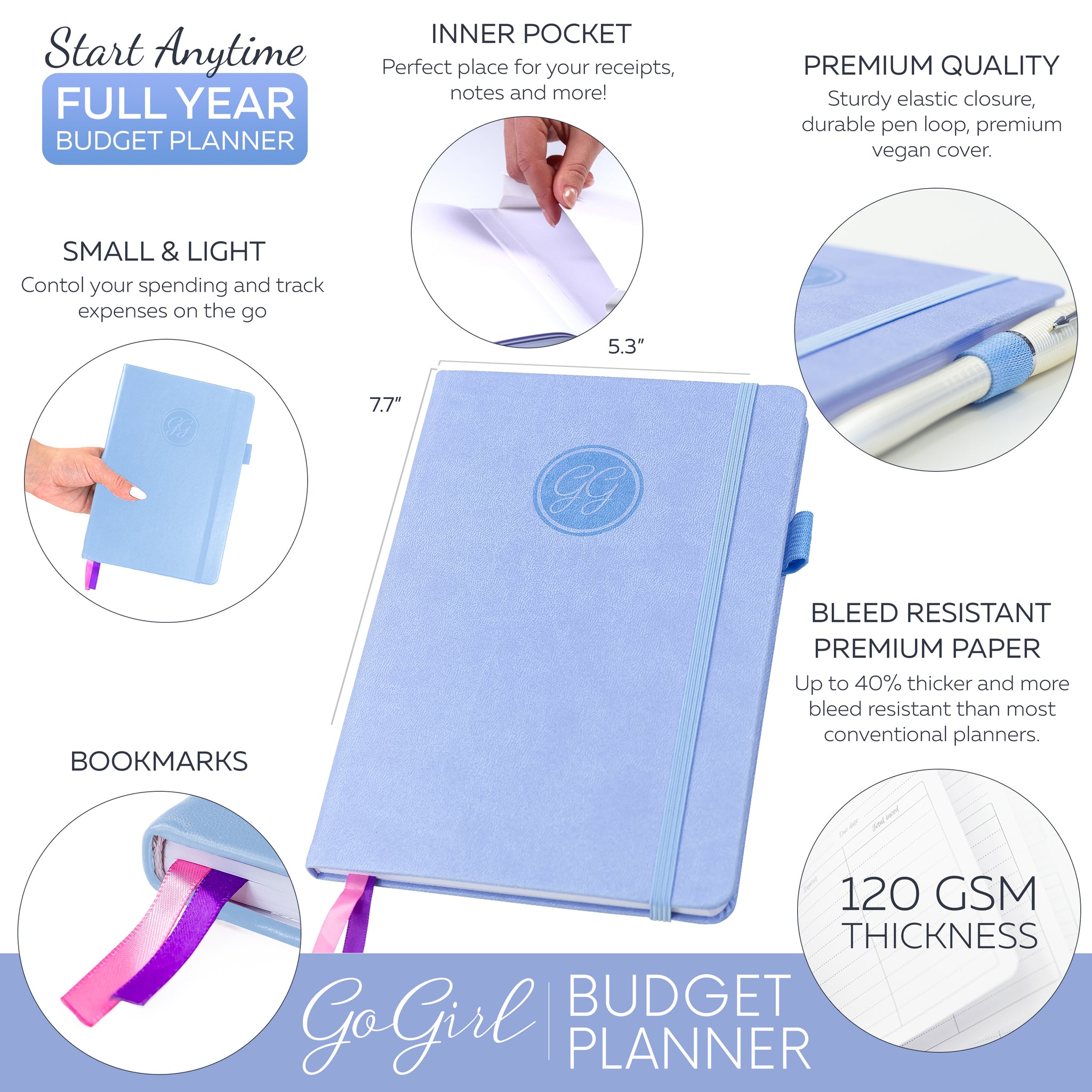 Budget Planner Compact size – GoGirl