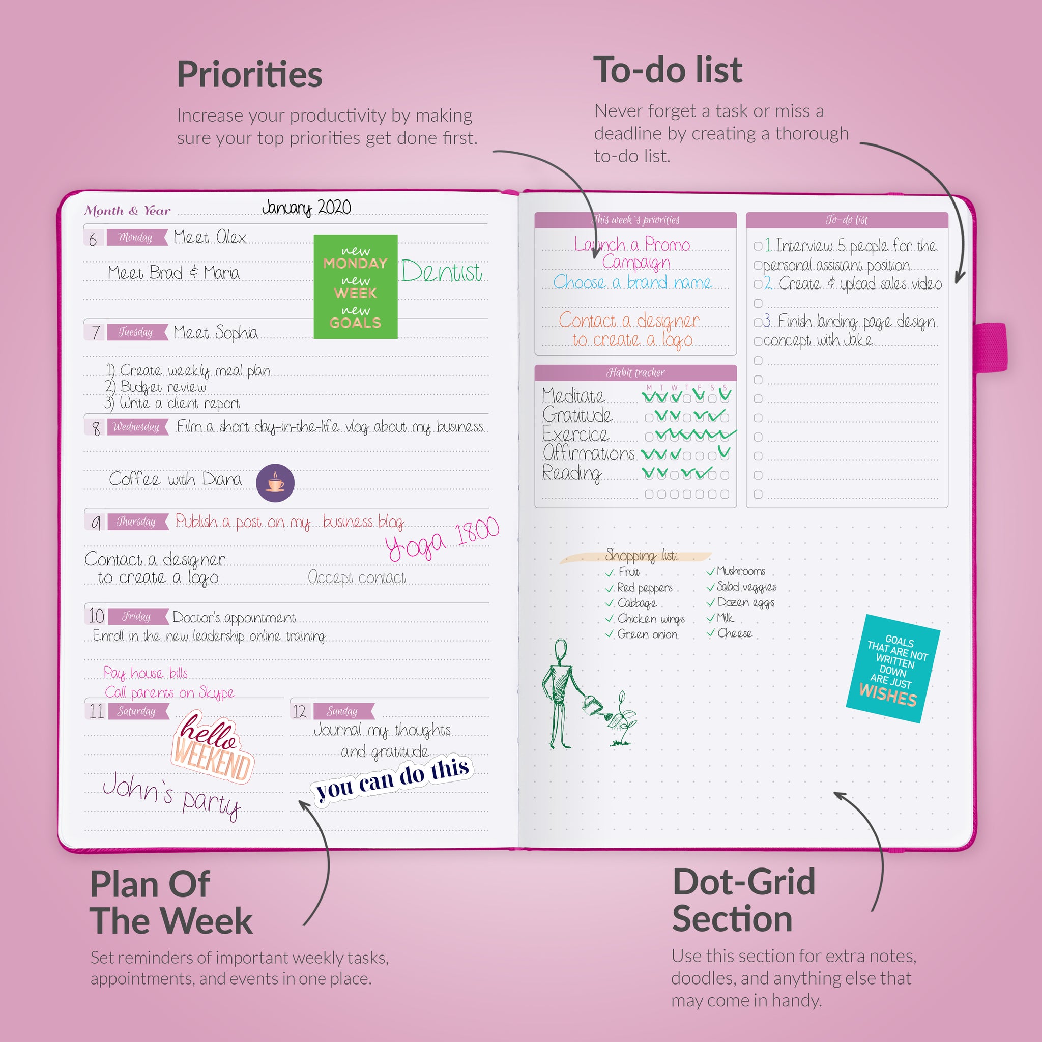 Agenda Planner – GoGirl